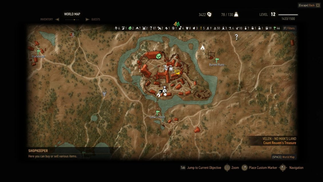 WITCHER 3 Interesting Merchants to visit - Vulkk