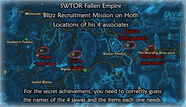 SWTOR Little Boss Mission Guide: Blizz Recruitment, Including Secret ...
