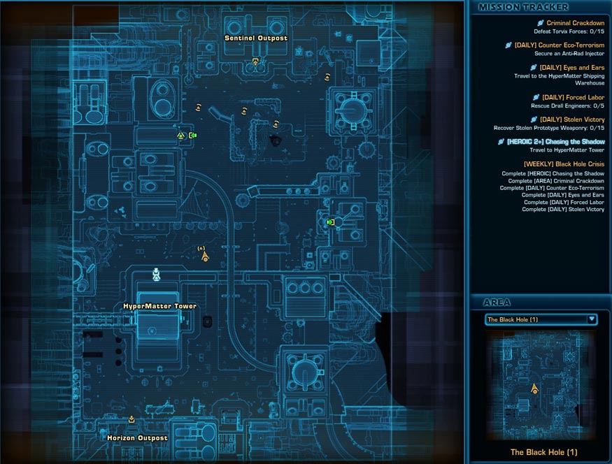 SWTOR Black Hole Daily Area Guide - VULKK.com