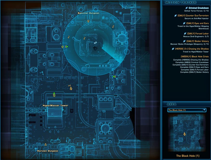 SWTOR Black Hole Daily Area Guide - VULKK.com