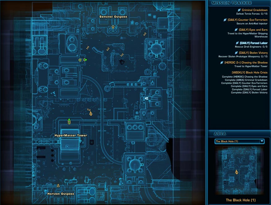 SWTOR Black Hole Daily Area Guide - VULKK.com