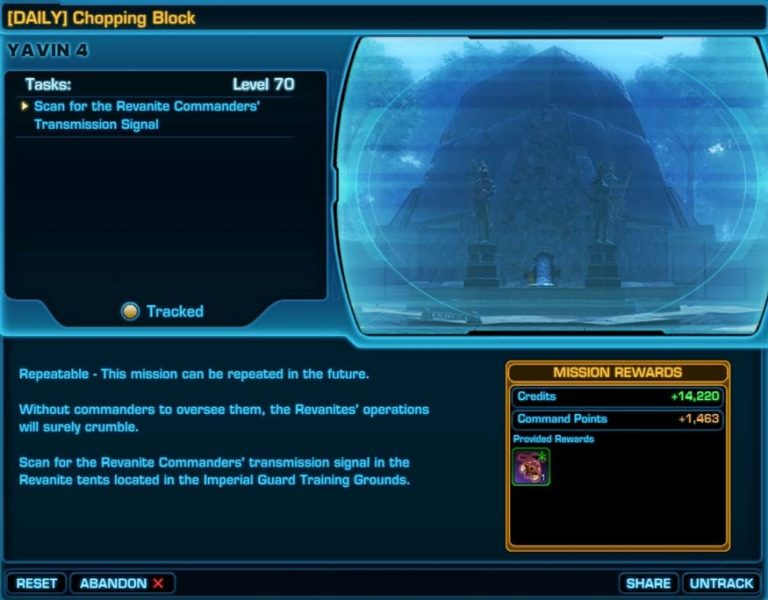 SWTOR Yavin 4 Daily Area Guide - VULKK.com