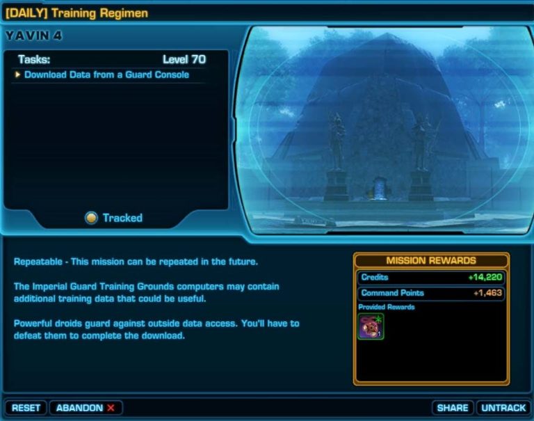 SWTOR Yavin 4 Daily Area Guide - VULKK.com