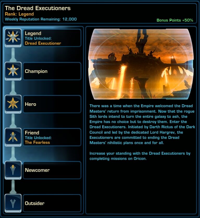 SWTOR Oricon Story and Daily Area Guide - VULKK.com
