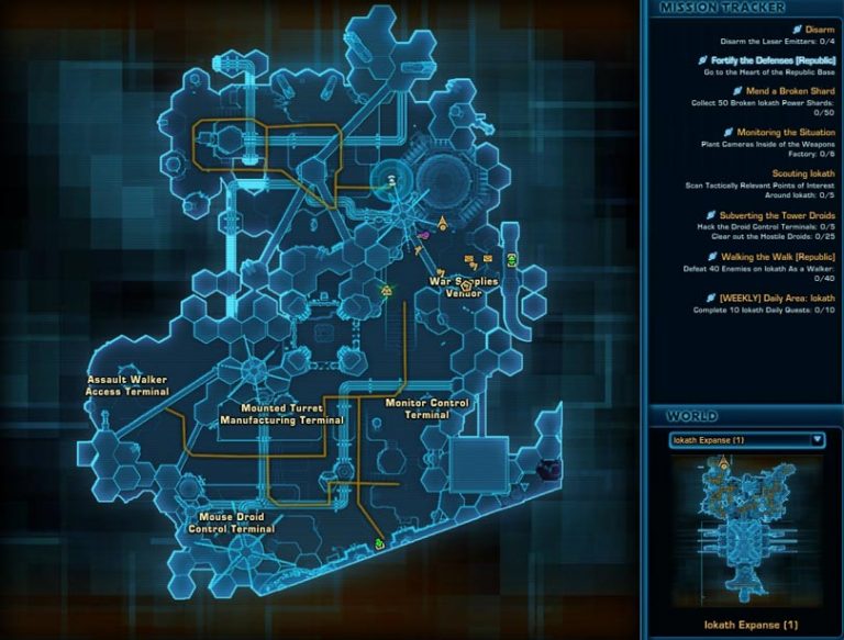 SWTOR Iokath Daily Missions Guide - VULKK.com