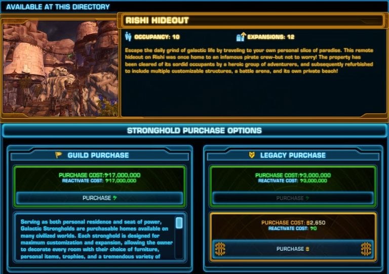 SWTOR Rishi Stronghold: Everything You Need to Know - VULKK.com