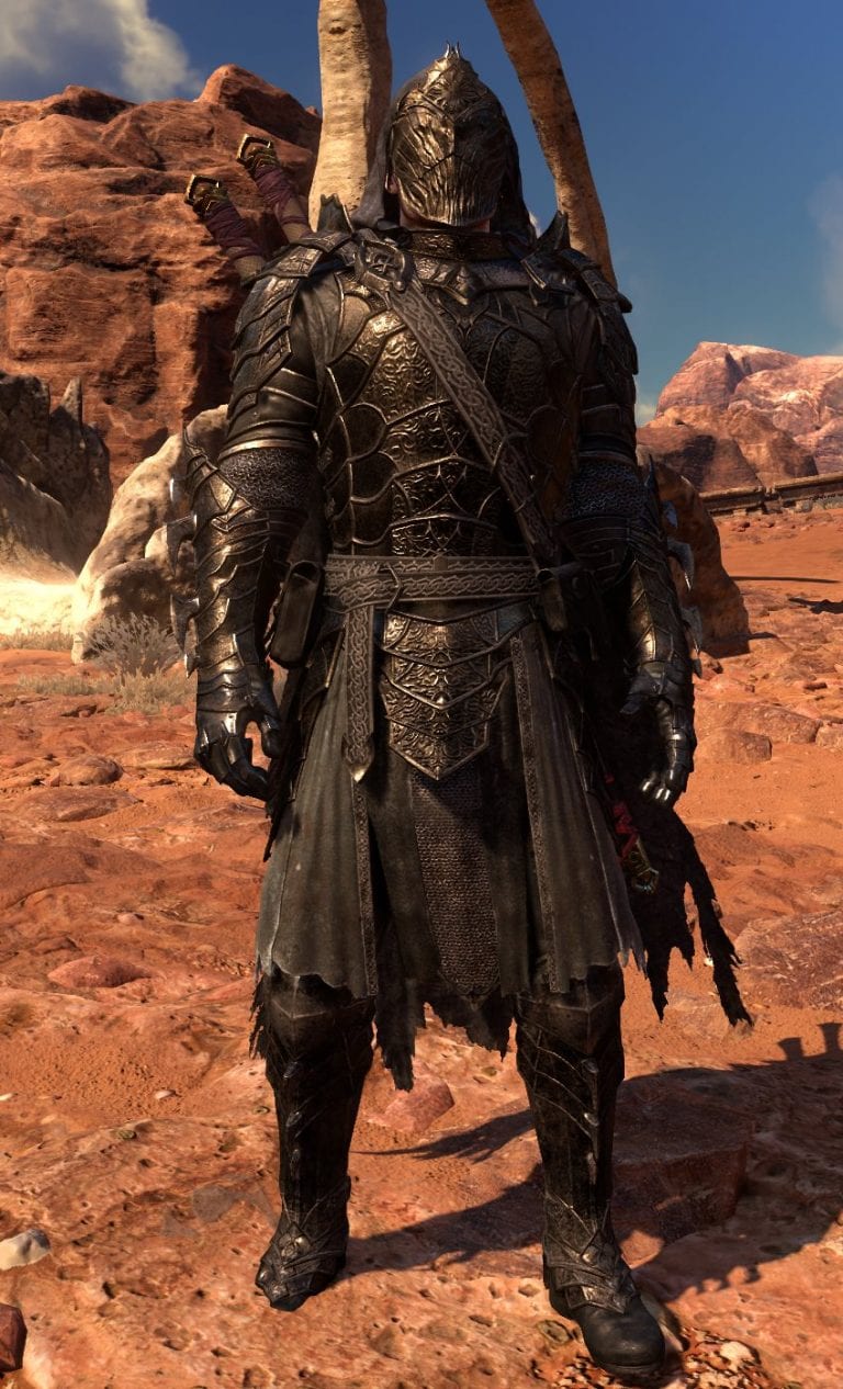 Shadow of War: All New Legendary Masks and Servant's Blackened Armor ...