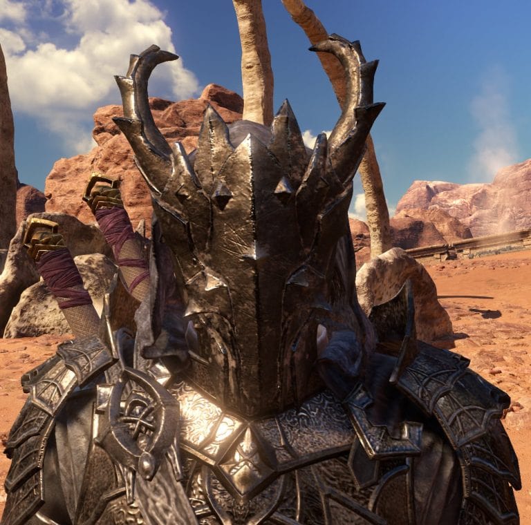 Shadow of War: All New Legendary Masks and Servant's Blackened Armor ...