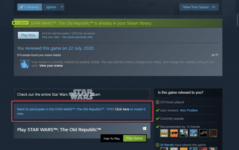 SWTOR PTS Download and Character Copy Guide - VULKK.com