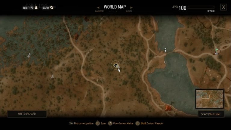 Witcher 3: White Orchard Places of Power Locations - VULKK.com
