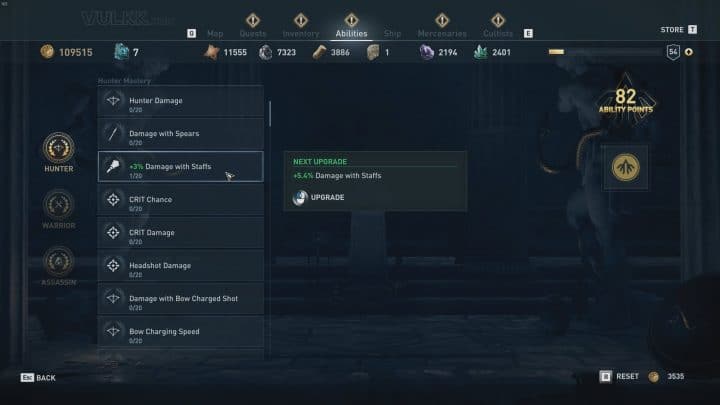 Assassin's Creed Odyssey: Mastery Levels System Explained - VULKK.com