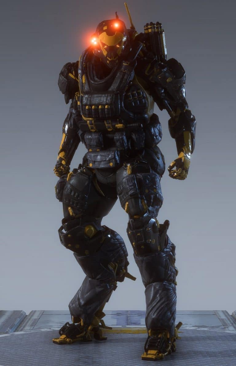 ANTHEM Appearances and Cosmetic Outfits Guide - VULKK.com