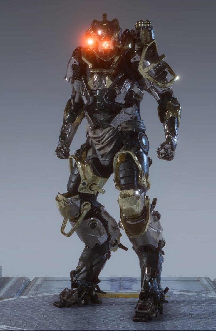 ANTHEM Appearances and Cosmetic Outfits Guide - VULKK.com
