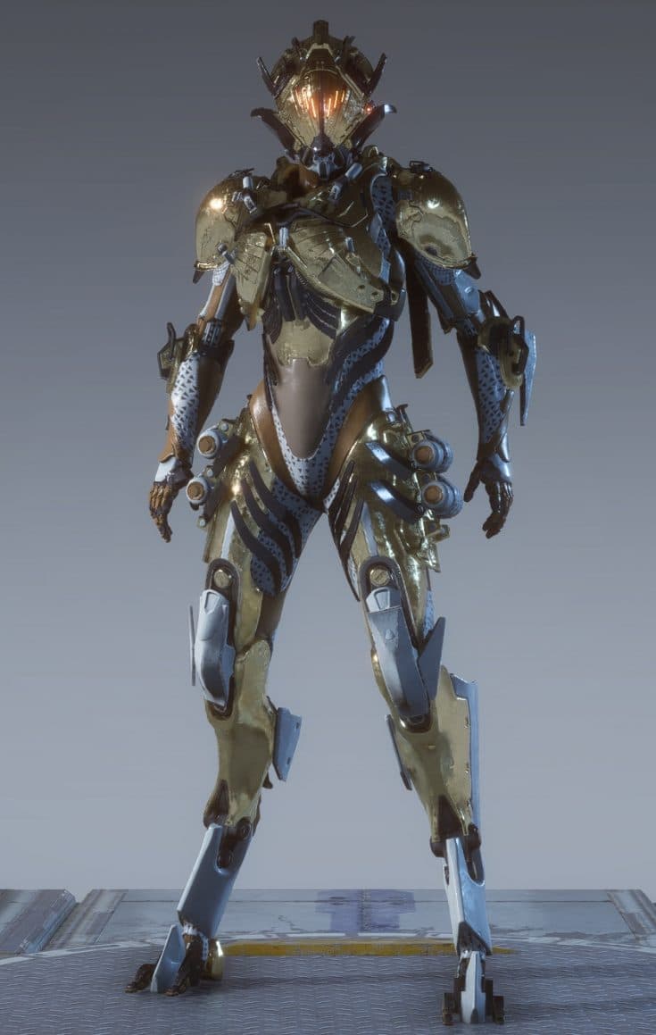 ANTHEM Appearances and Cosmetic Outfits Guide - VULKK.com