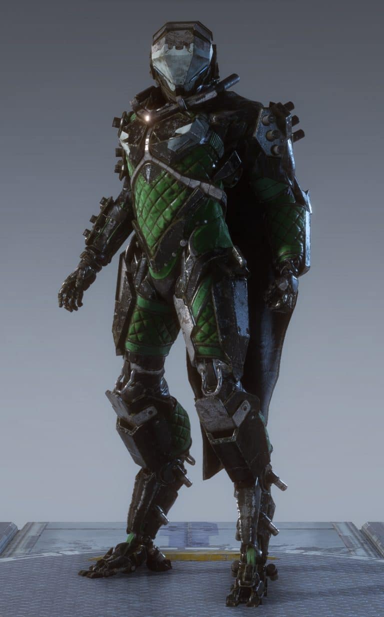 ANTHEM Appearances and Cosmetic Outfits Guide - VULKK.com
