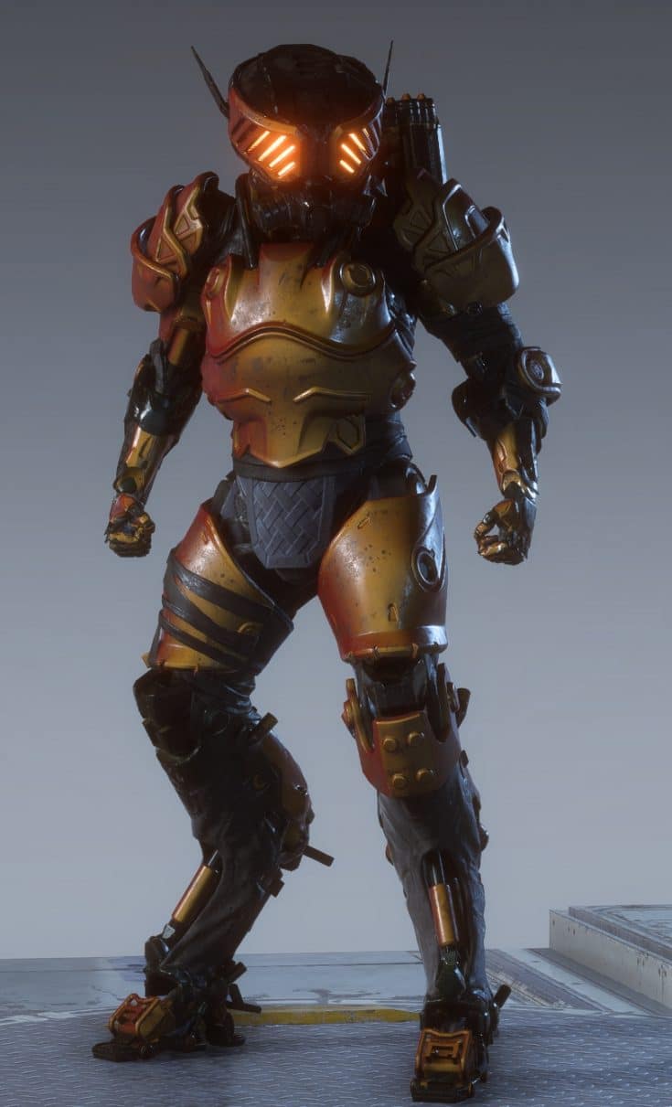 ANTHEM Appearances and Cosmetic Outfits Guide - VULKK.com
