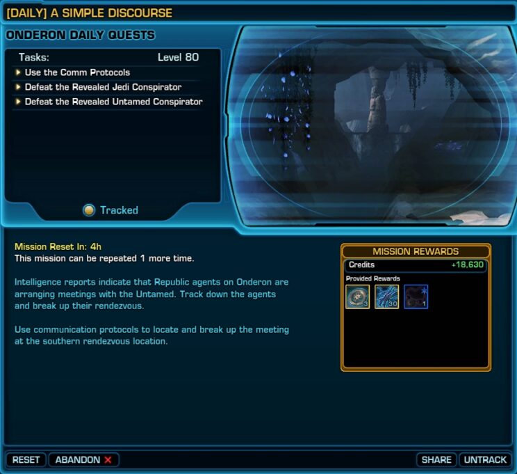 SWTOR Onderon Daily Missions Guide - VULKK.com