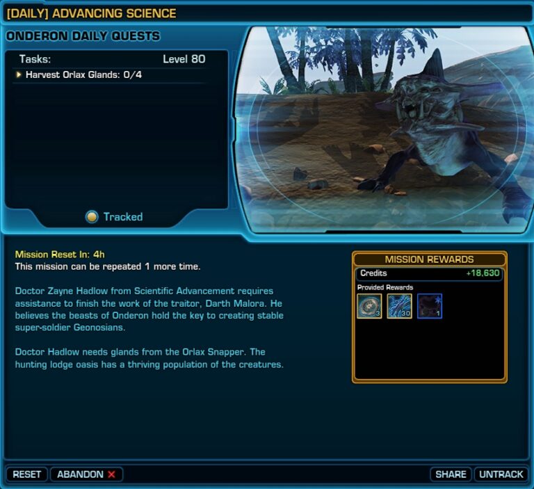 SWTOR Onderon Daily Missions Guide - VULKK.com