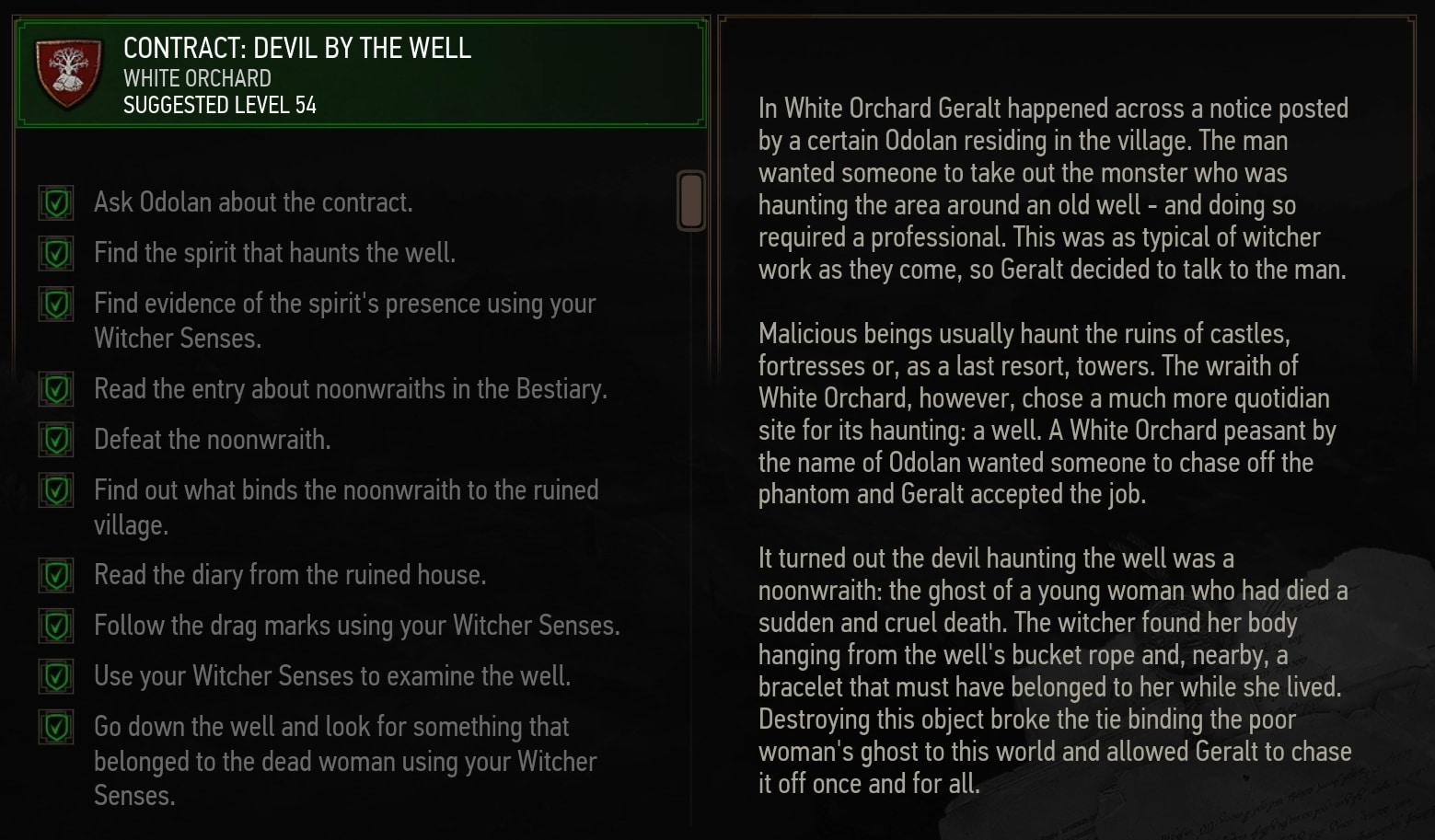 Witcher 3: Devil by the Well and Noonwraith Boss Guide - VULKK.com