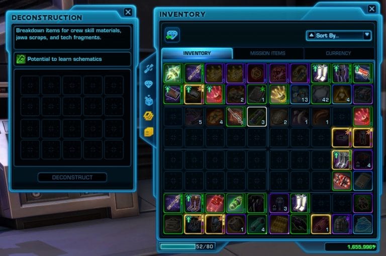 SWTOR User Interface: The Complete Guide - VULKK.com