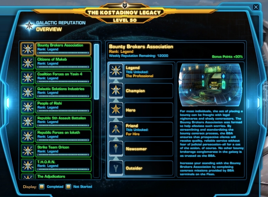 SWTOR User Interface: The Complete Guide - VULKK.com