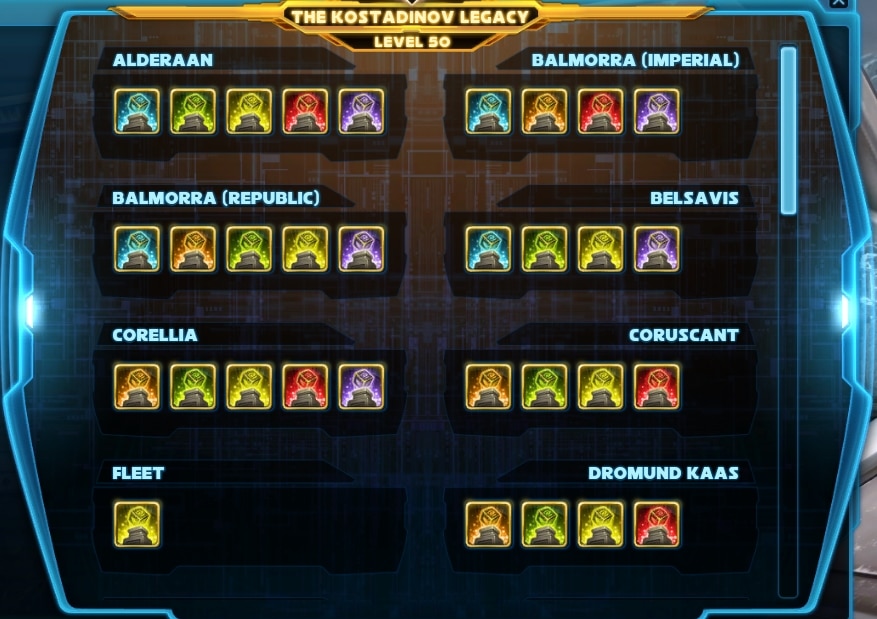SWTOR User Interface: The Complete Guide - VULKK.com