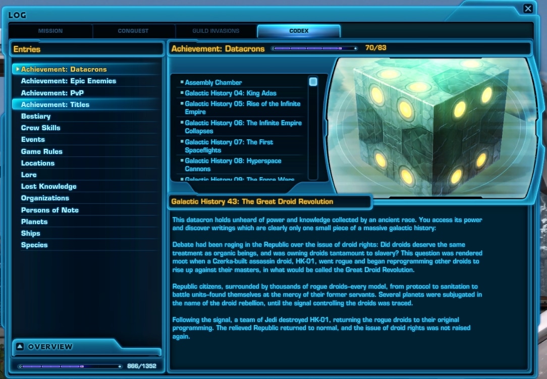 SWTOR User Interface: The Complete Guide - VULKK.com