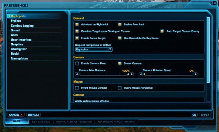SWTOR User Interface: The Complete Guide - VULKK.com
