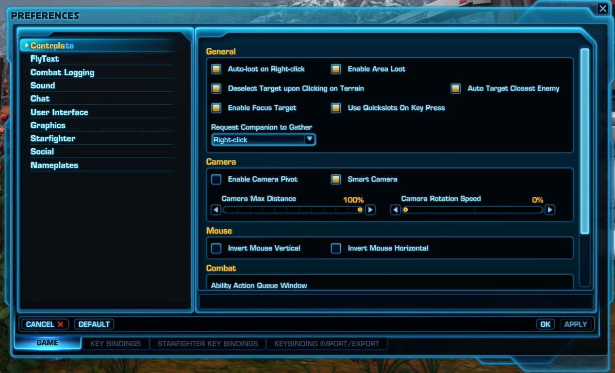 SWTOR User Interface: The Complete Guide - VULKK.com