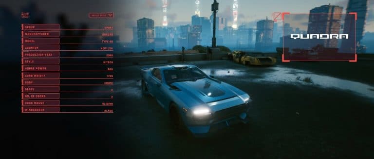 Cyberpunk 2077: The Vehicles and Styles of Night City - VULKK.com