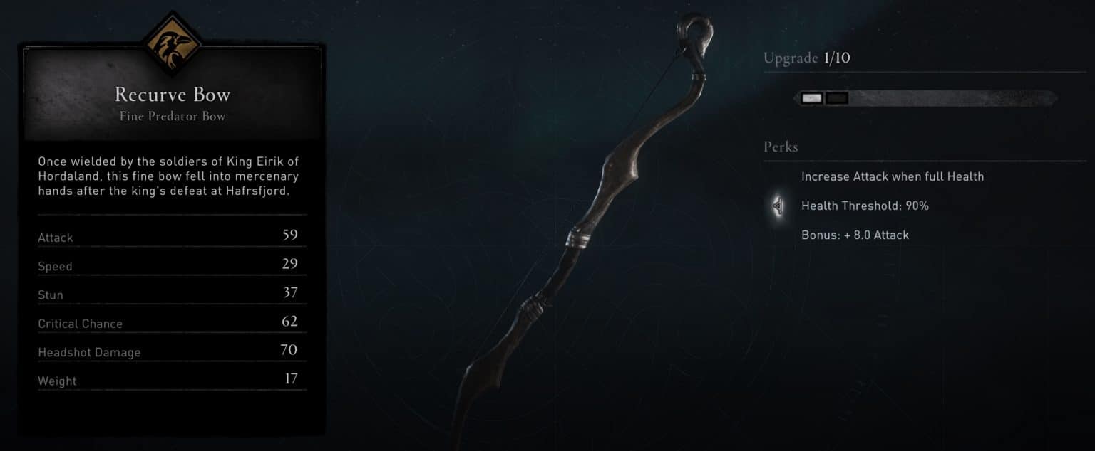 Assassin's Creed Valhalla Weapons List and Locations Guide - VULKK.com