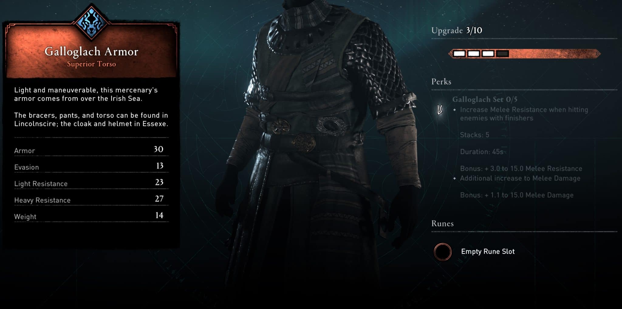 Assassin's Creed Valhalla Galloglach Armor Set Locations Guide - VULKK.com