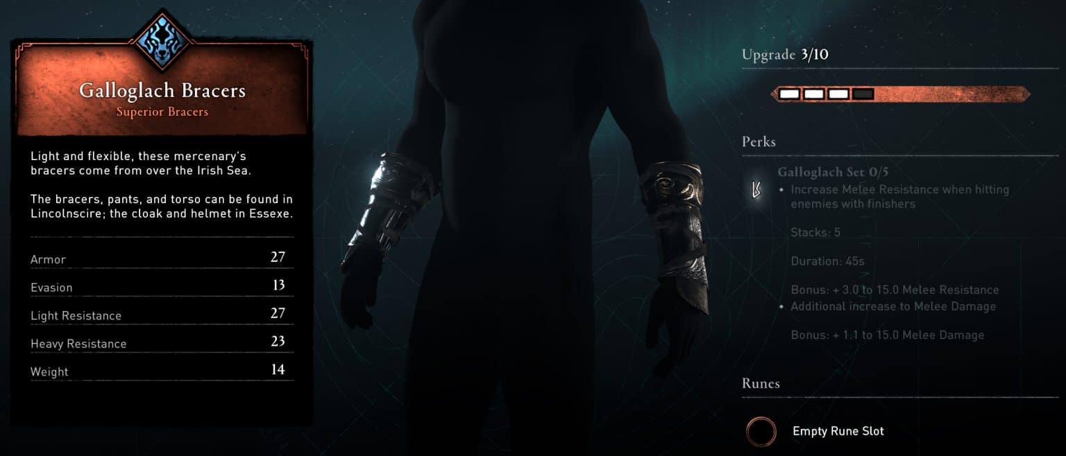 Assassin's Creed Valhalla Galloglach Armor Set Locations Guide - VULKK.com