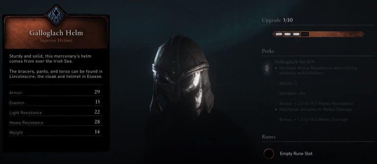 Assassin's Creed Valhalla Galloglach Armor Set Locations Guide - VULKK.com
