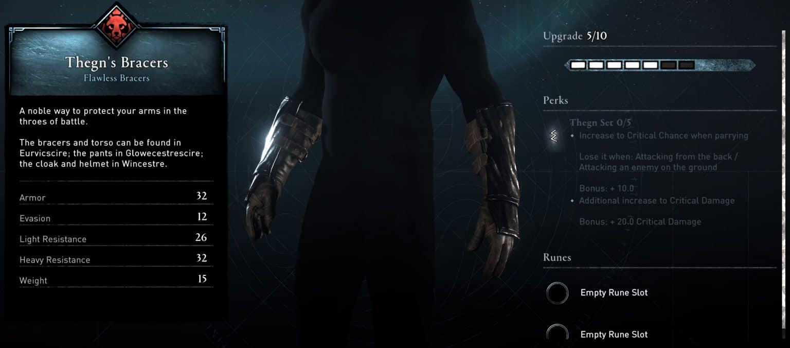 Assassin's Creed Valhalla Thegn Armor Set Locations Guide - VULKK.com