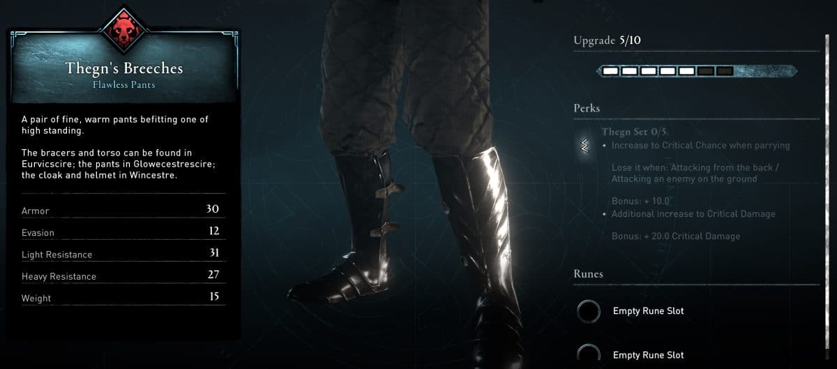Assassin's Creed Valhalla Thegn Armor Set Locations Guide - VULKK.com