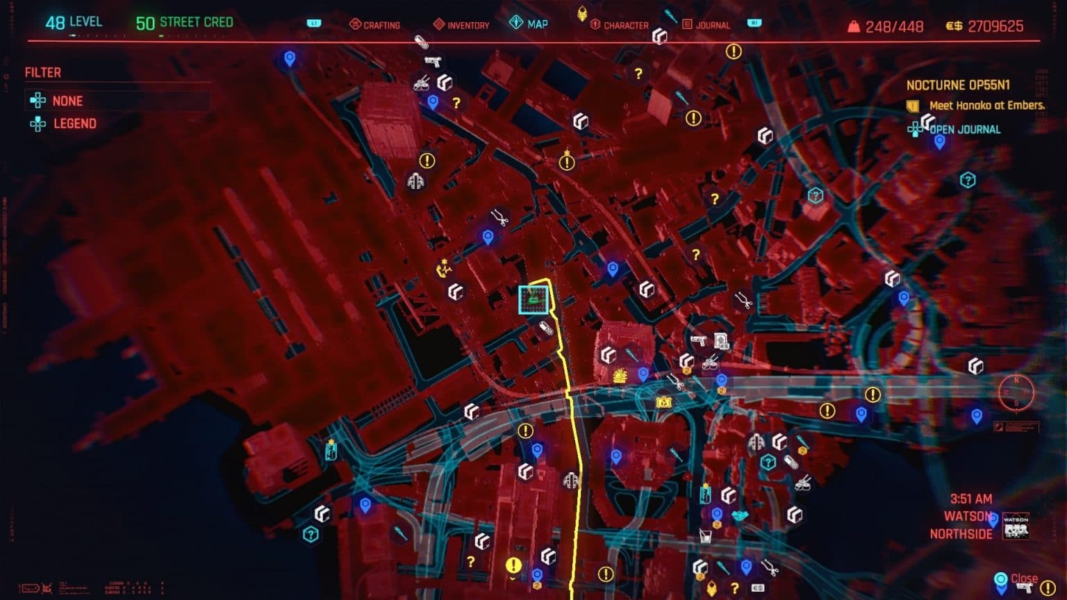 Cyberpunk 2077 Legendary and Iconic Gear Locations - VULKK.com