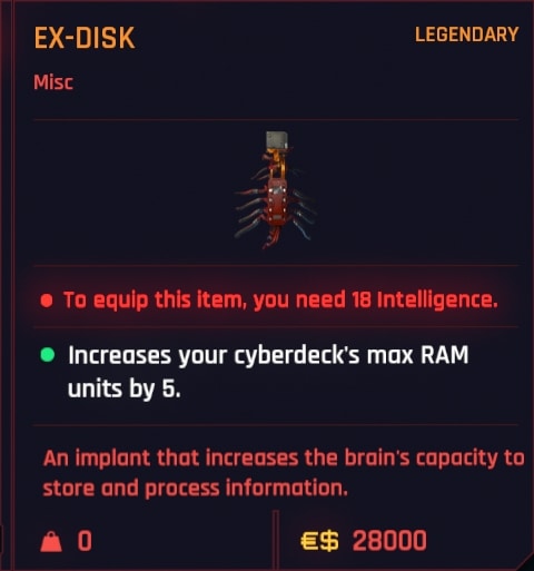 Cyberpunk 2077 Legendary and Iconic Gear Locations - VULKK.com