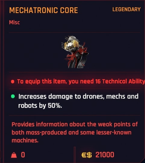 Cyberpunk 2077 Legendary and Iconic Gear Locations - VULKK.com