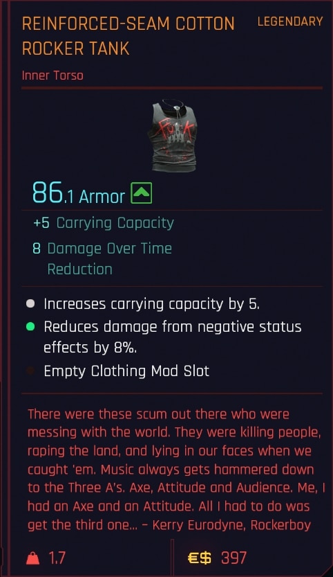 How to get the Legendary Rocker Armor Set in Cyberpunk 2077 - VULKK.com