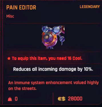 Cyberpunk 2077 Legendary and Iconic Gear Locations - VULKK.com