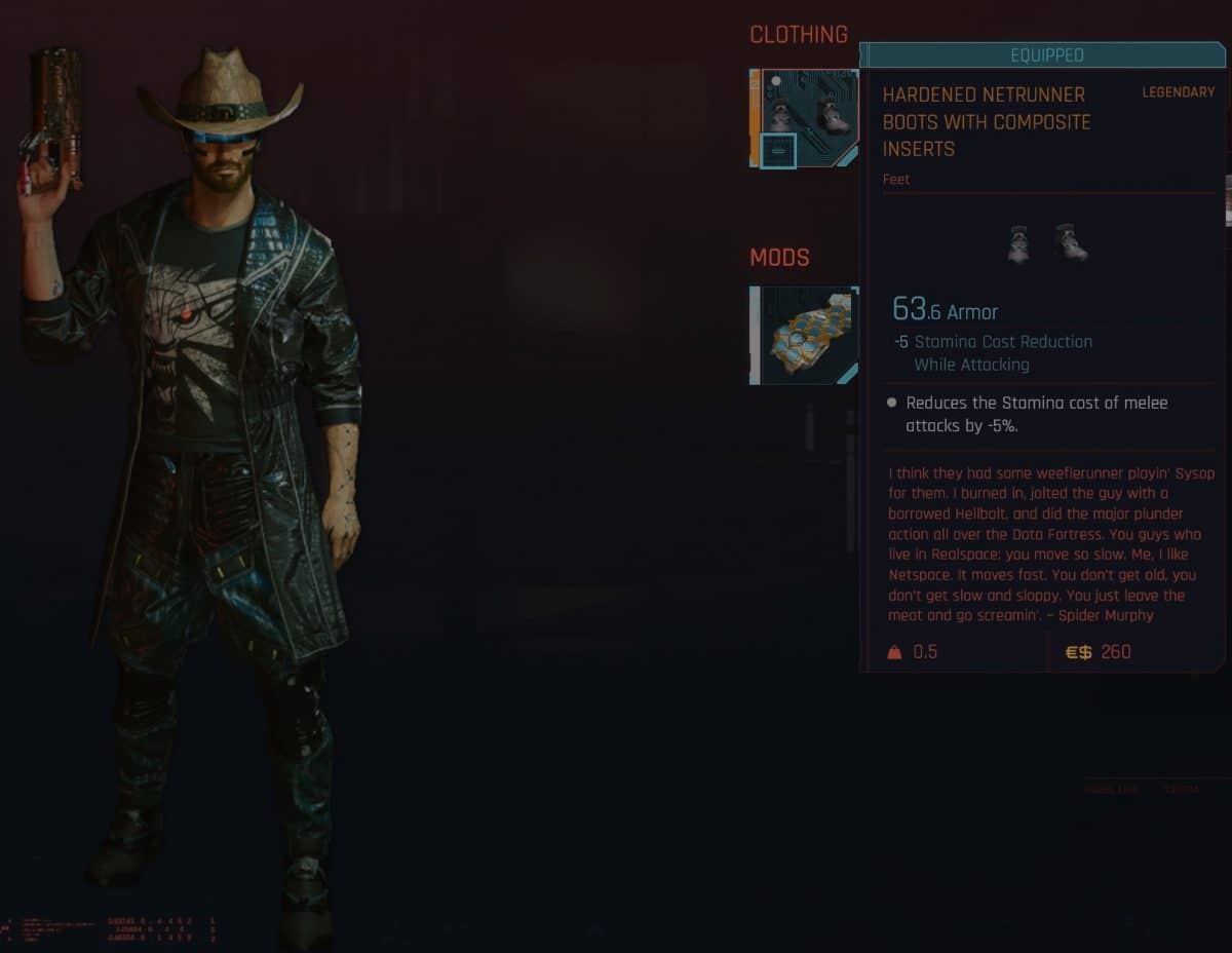 How to get the Legendary Netrunner Set in Cyberpunk 2077 - VULKK.com