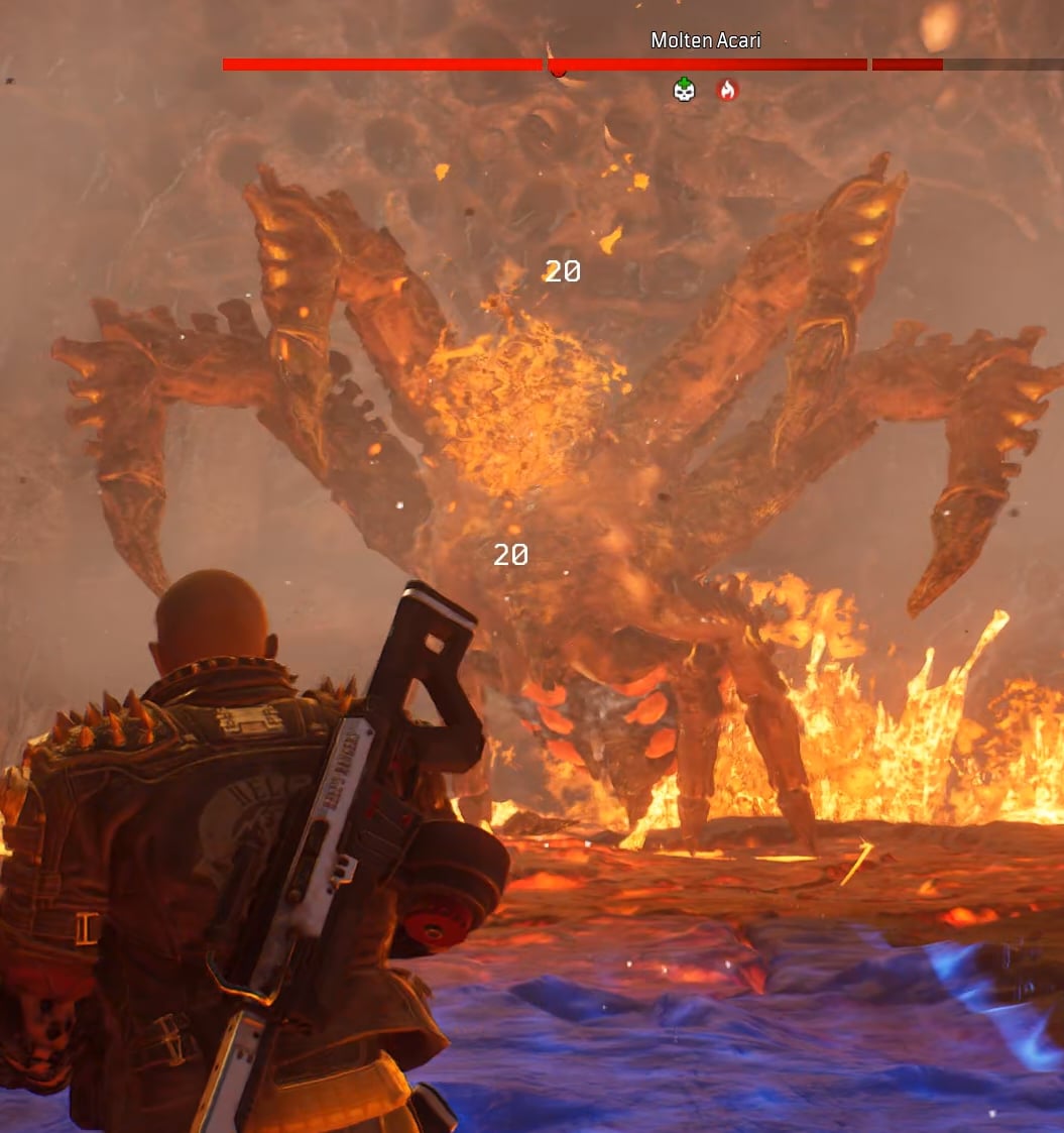 How to Defeat the Molten Acari in Outriders (Volcano Boss) - VULKK.com