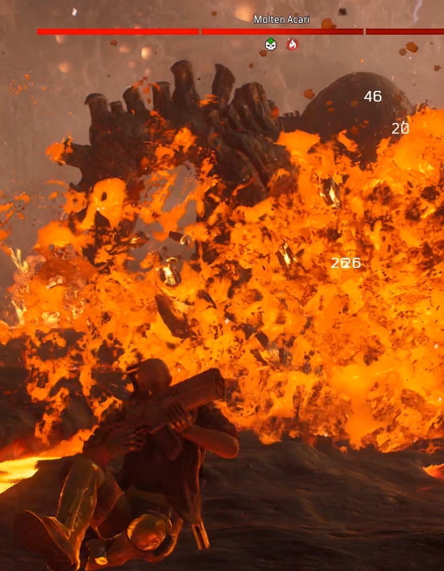 How to Defeat the Molten Acari in Outriders (Volcano Boss) - VULKK.com