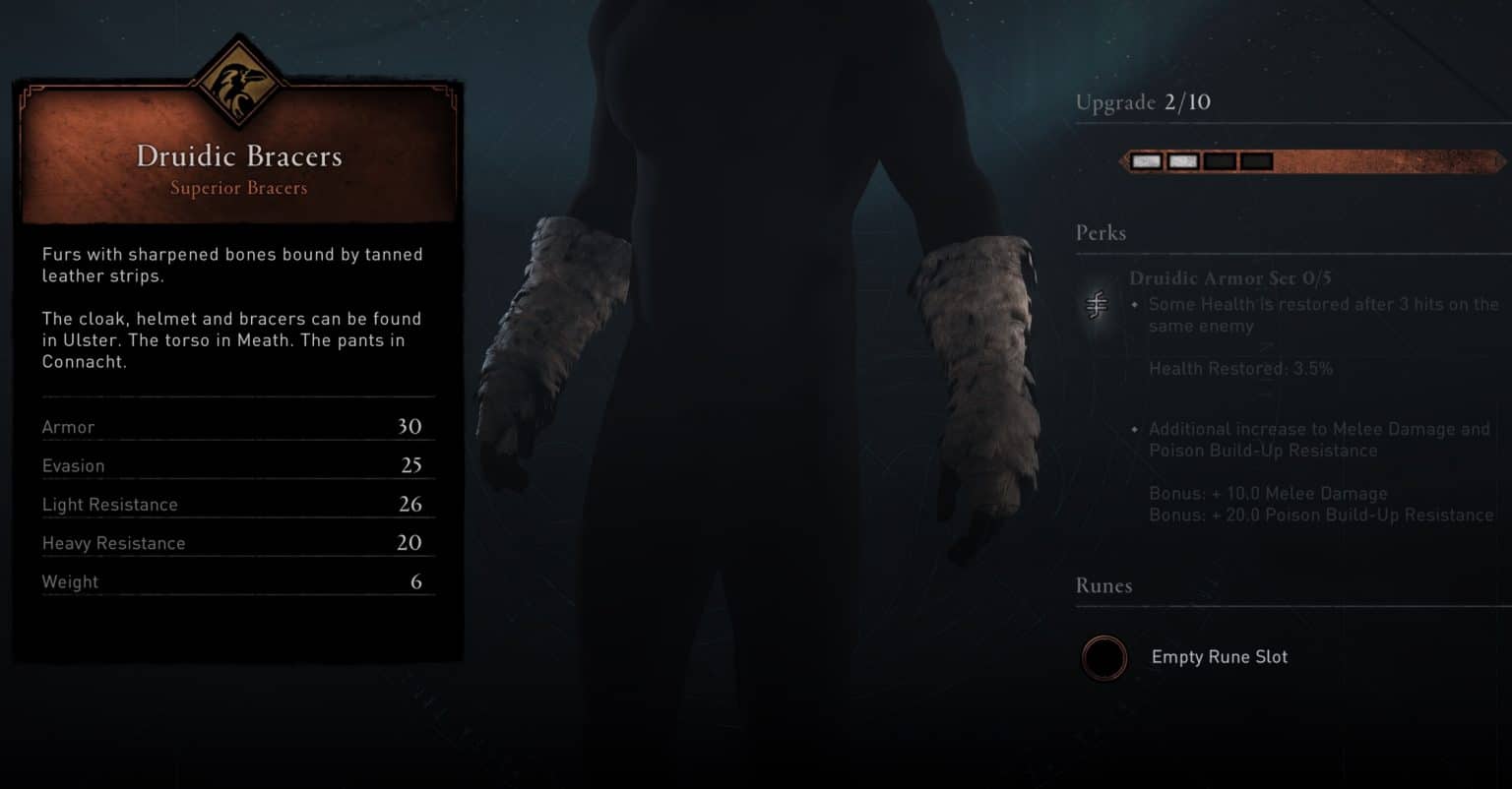 AC Valhalla Druidic Armor Set Locations Guide - VULKK.com