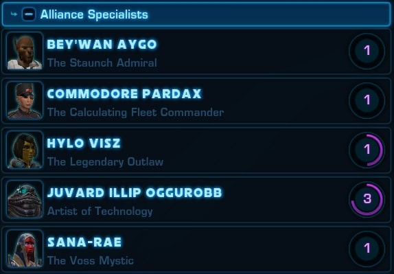 SWTOR Alliance System: what it is and how it works - VULKK.com