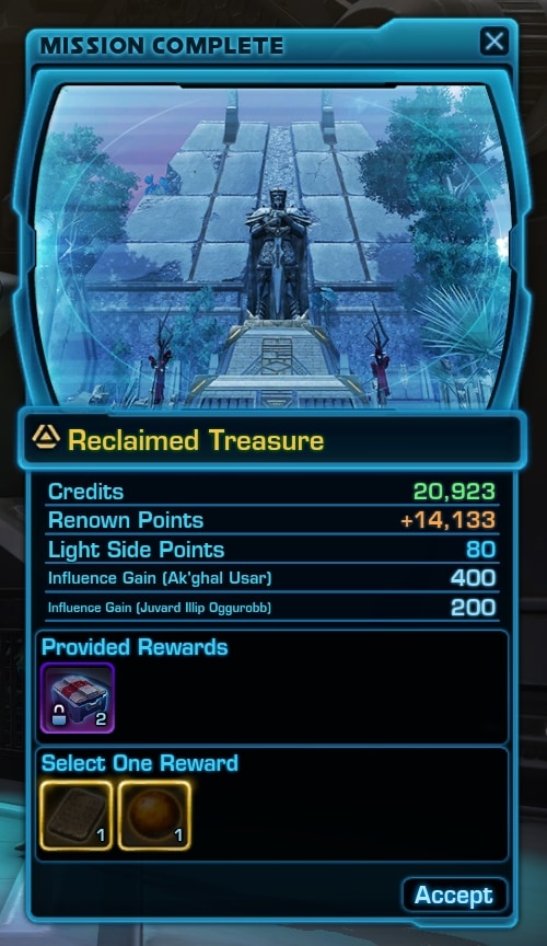 Reclaimed Treasure: SWTOR Alliance Alert Walkthrough (Ak'ghal Usar ...