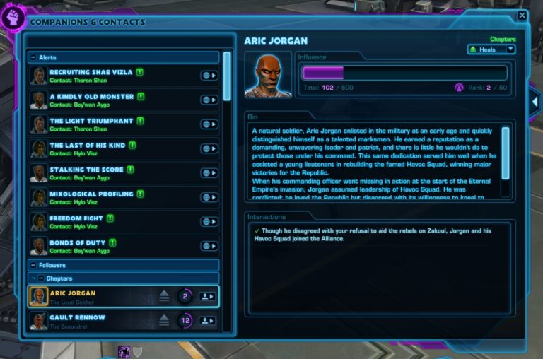 SWTOR Alliance System: what it is and how it works - VULKK.com