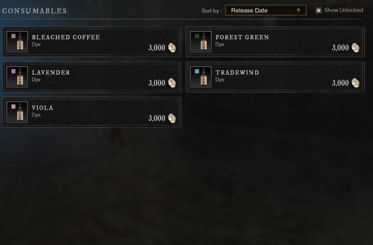 New World Store Guide and Items Overview - VULKK.com