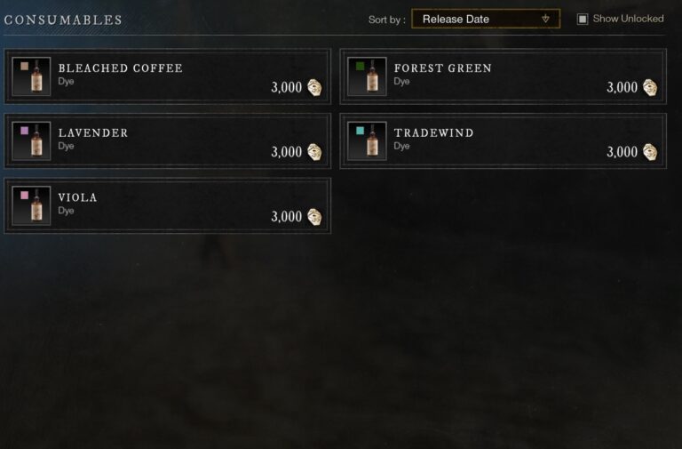 New World Store Guide and Items Overview - VULKK.com